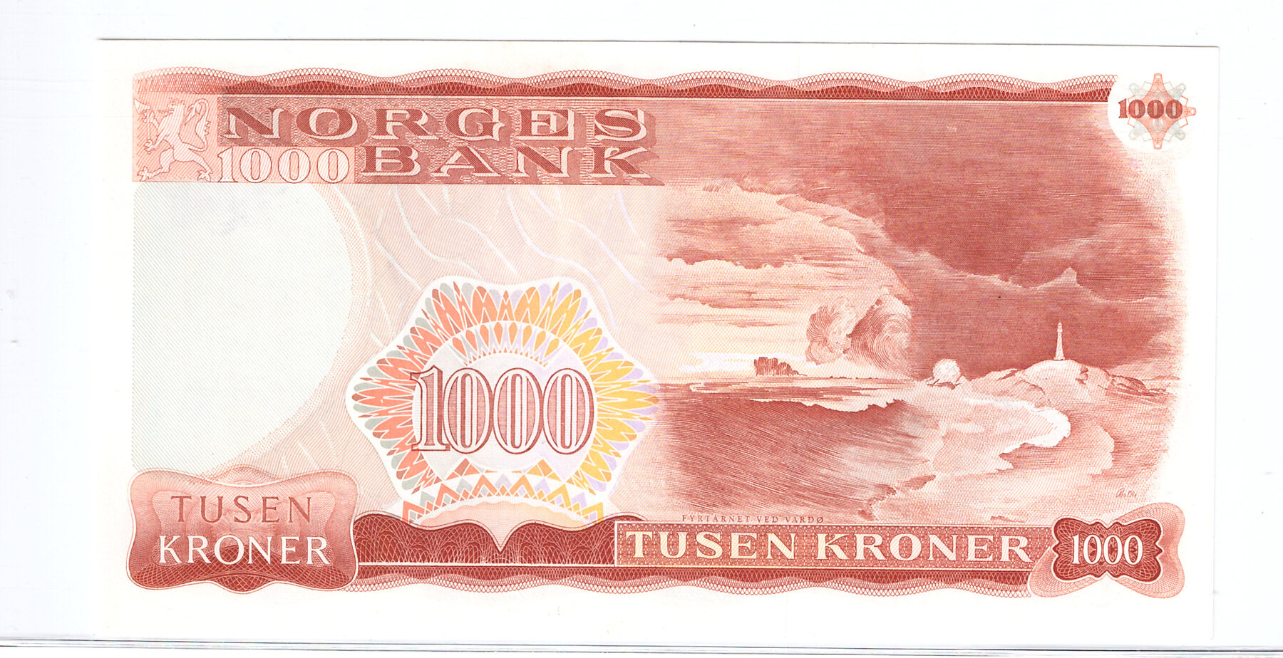 Norway 1000 kroner 1984 unc | MA-Shops