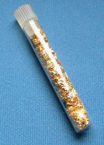 Gold-Phiole mit echtem Blattgold! | MA-Shops