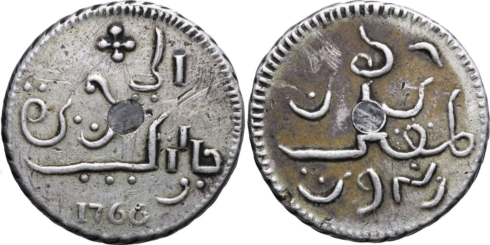 Netherlands East India (VOC) Rupee 1766 Java aVF | MA-Shops
