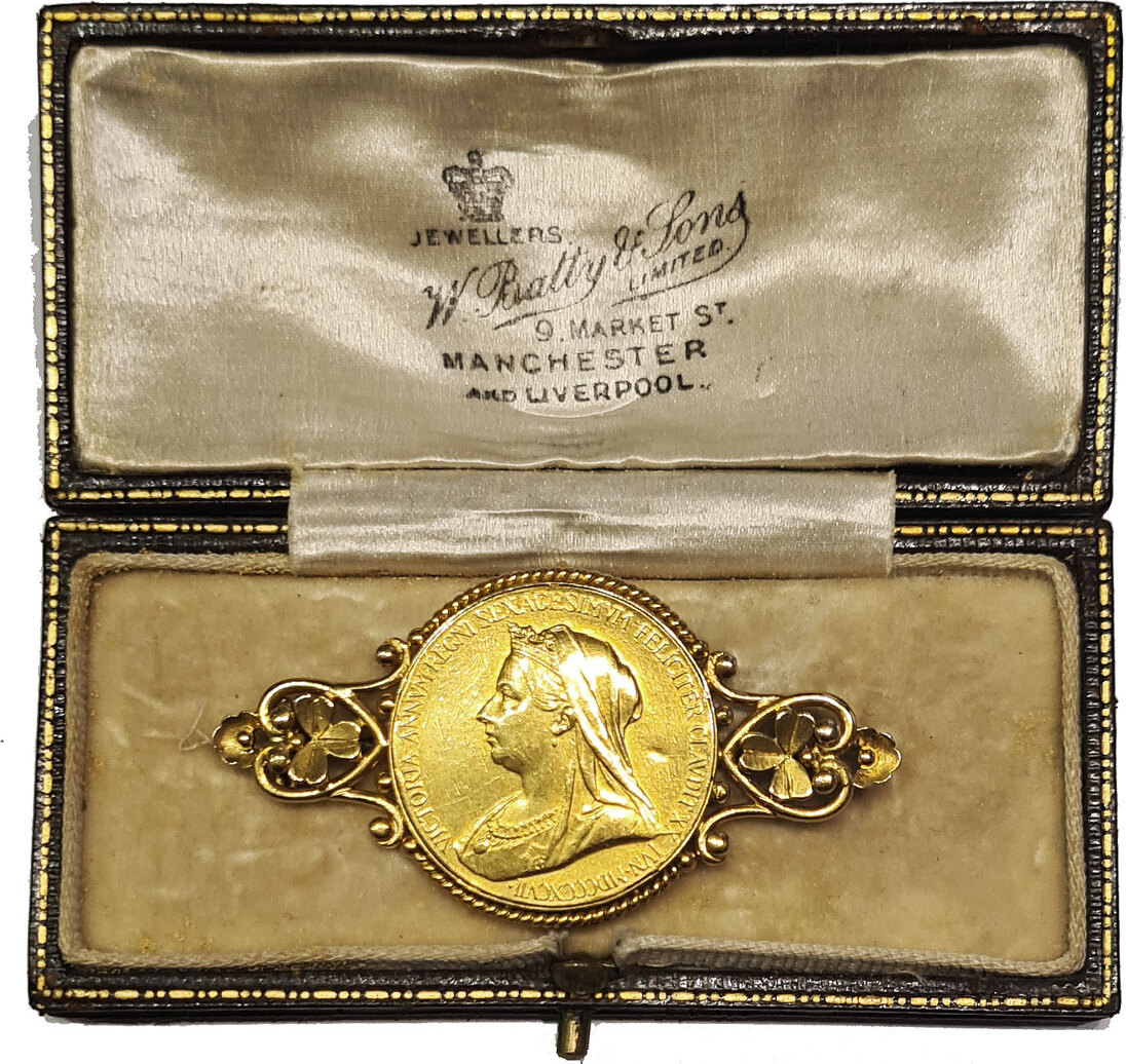 Great Britain Jewelery Gold Medal 1897 W. Balty & Sons Lim. XF | MA-Shops