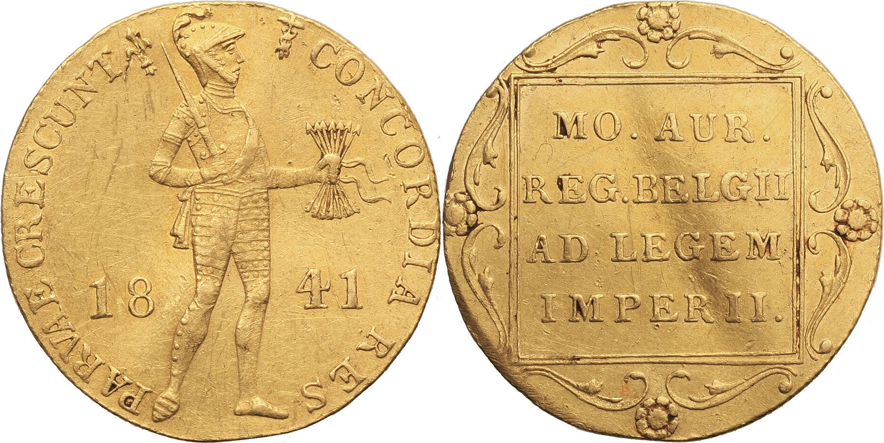 Netherlands / Russia Ducat 1841 Nicholas I / St. Petersburg VF | MA-Shops