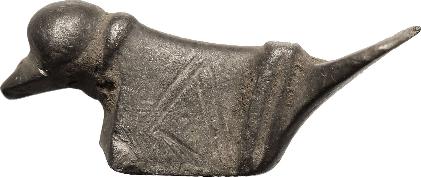 Roman Empire Silver decorative bird amulet ca. 2nd century AD XF | MA-Shops