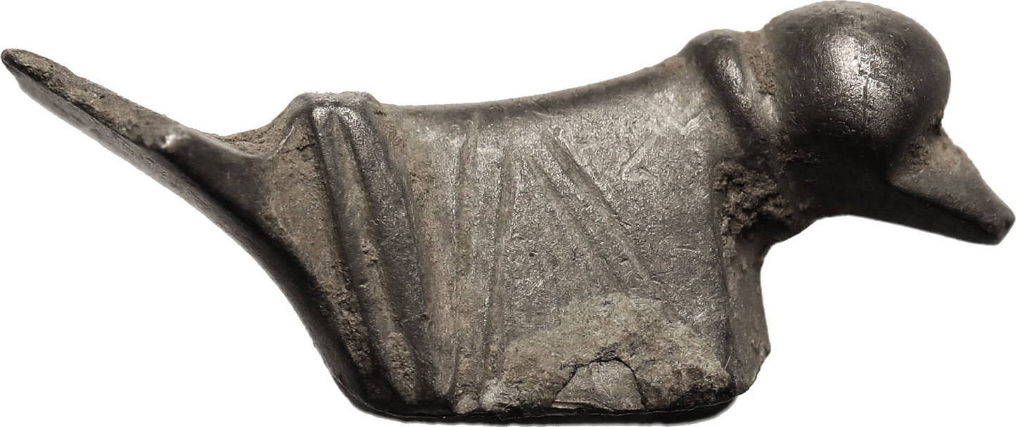 Roman Empire Silver decorative bird amulet ca. 2nd century AD XF | MA-Shops