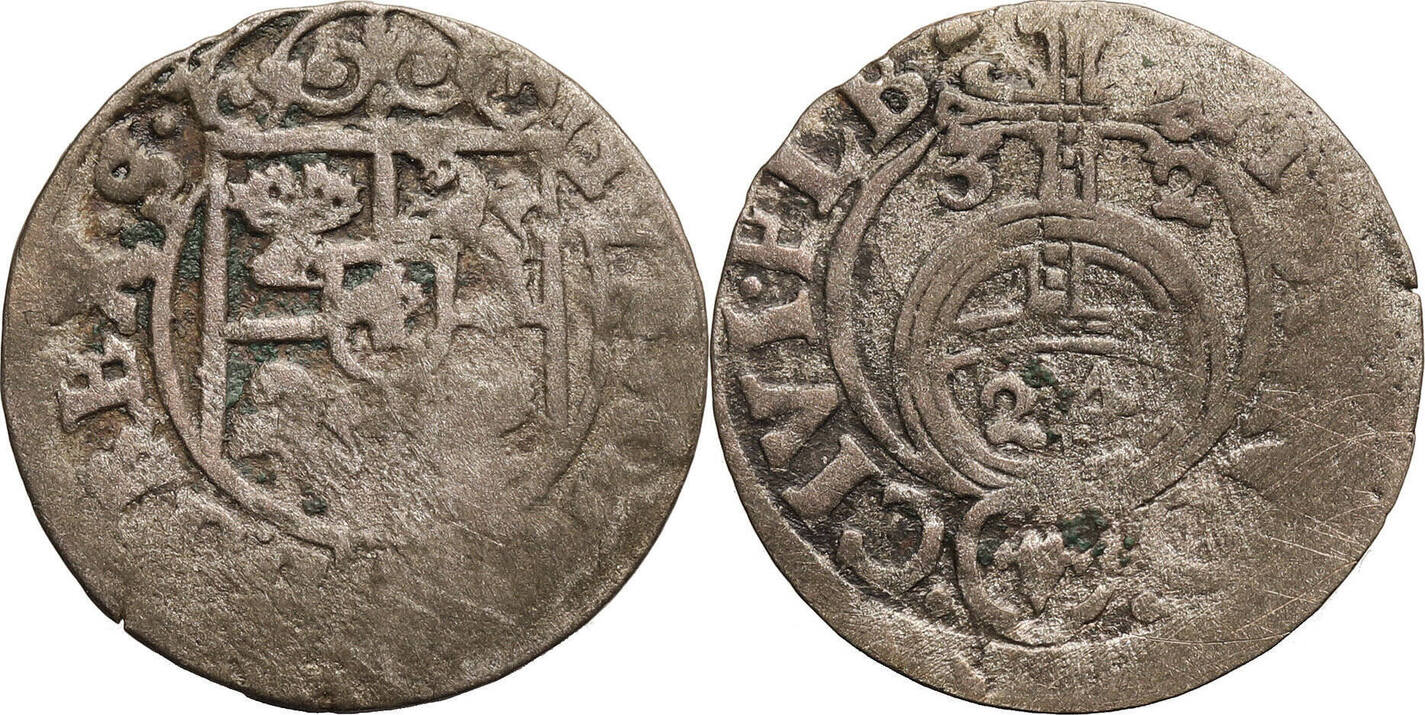 Elbing, Swedish occupation Poltorak (1/24 Taler) 1632 Gustav Adolph ...