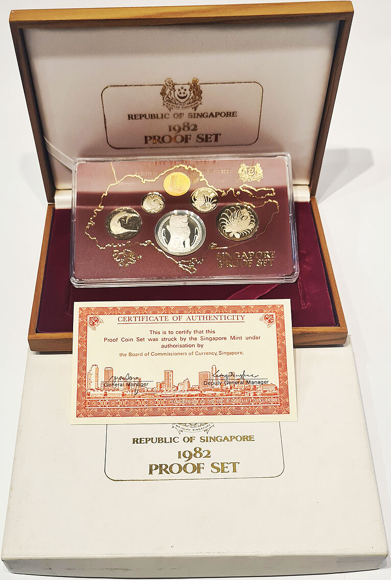 Singapore Annual Proof Set 1982 Proof | MA-Shops