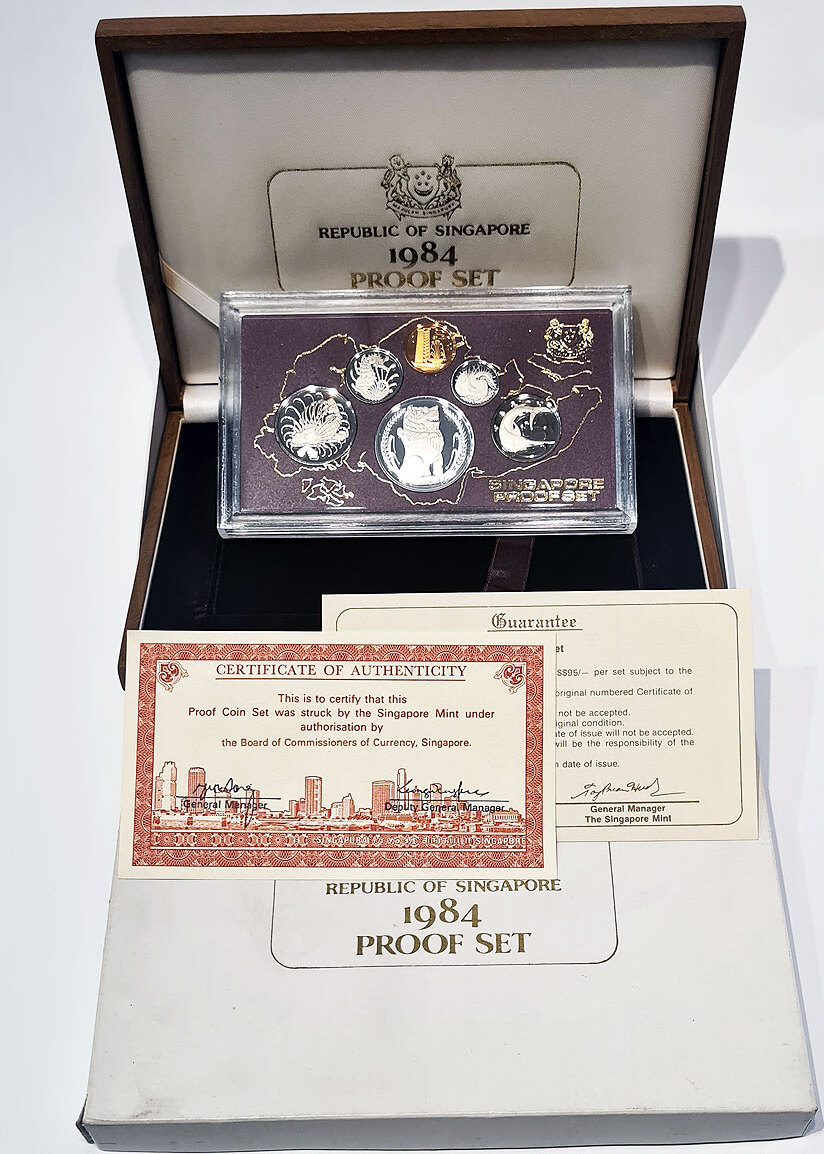 Singapore Annual Proof Set 1984 Proof | MA-Shops