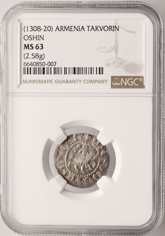 Armenia AR Takvorin ND Oshin 1308-1320 NGC MS 63 | MA-Shops