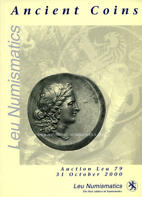 NUMISMATIC BOOKS 2000-10-31 Leu Numismatics. Zurich. Vente aux enchères 79 du Excellent état ...