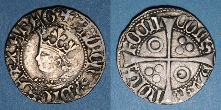 OTHER FEUDAL COINS Gros 1416-1458 Comté de Roussillon. Alphonse II ...
