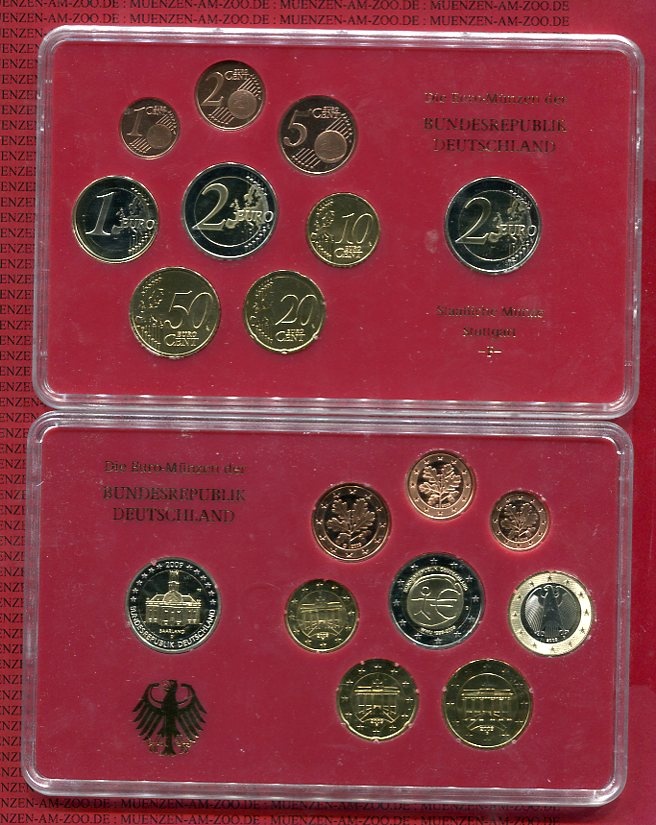 Deutschland Euro Kursm nzensatz Je 5 88 Euro 2009 1 Cent Bis 2 Euro 2 deutschland-euro-kursm-nzensatz-je-5-88-euro-2009-1-cent-bis-2-euro-2