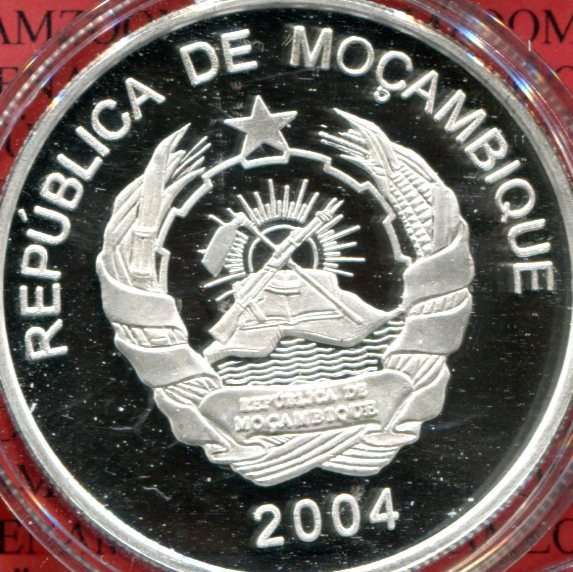 Mosambik Mozambique Mosambik 1000 Metical Silber 2004 Endangered ...