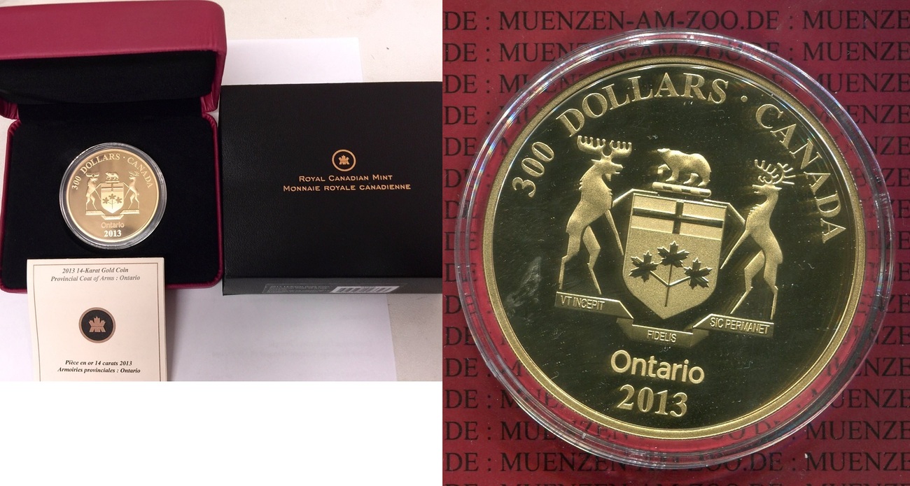 300 Dollars Goldm nze 2013 Kanada Canada Kanada 300 Dollars 2013 300 Dollars Goldm nze 2013 Kanada Canada Kanada 300 Dollars 2013