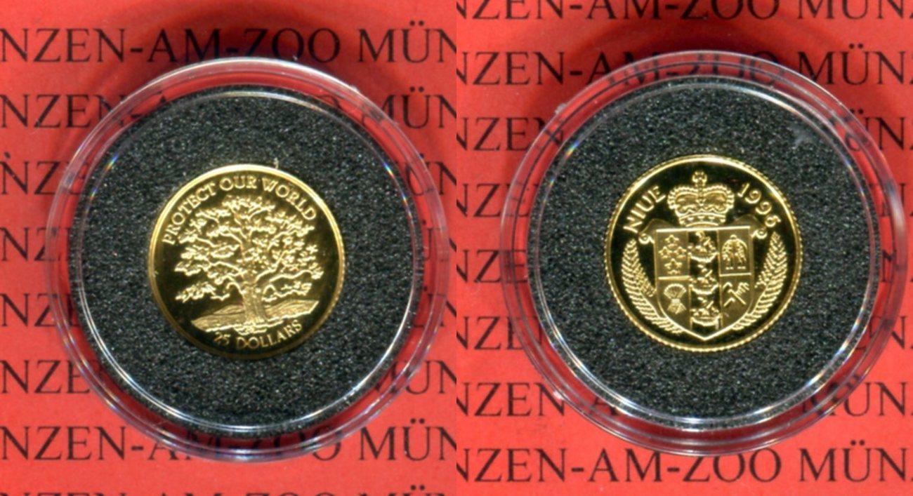 Nepal Asarfi Minigoldmünze 1995 Buddha proof | MA-Shops