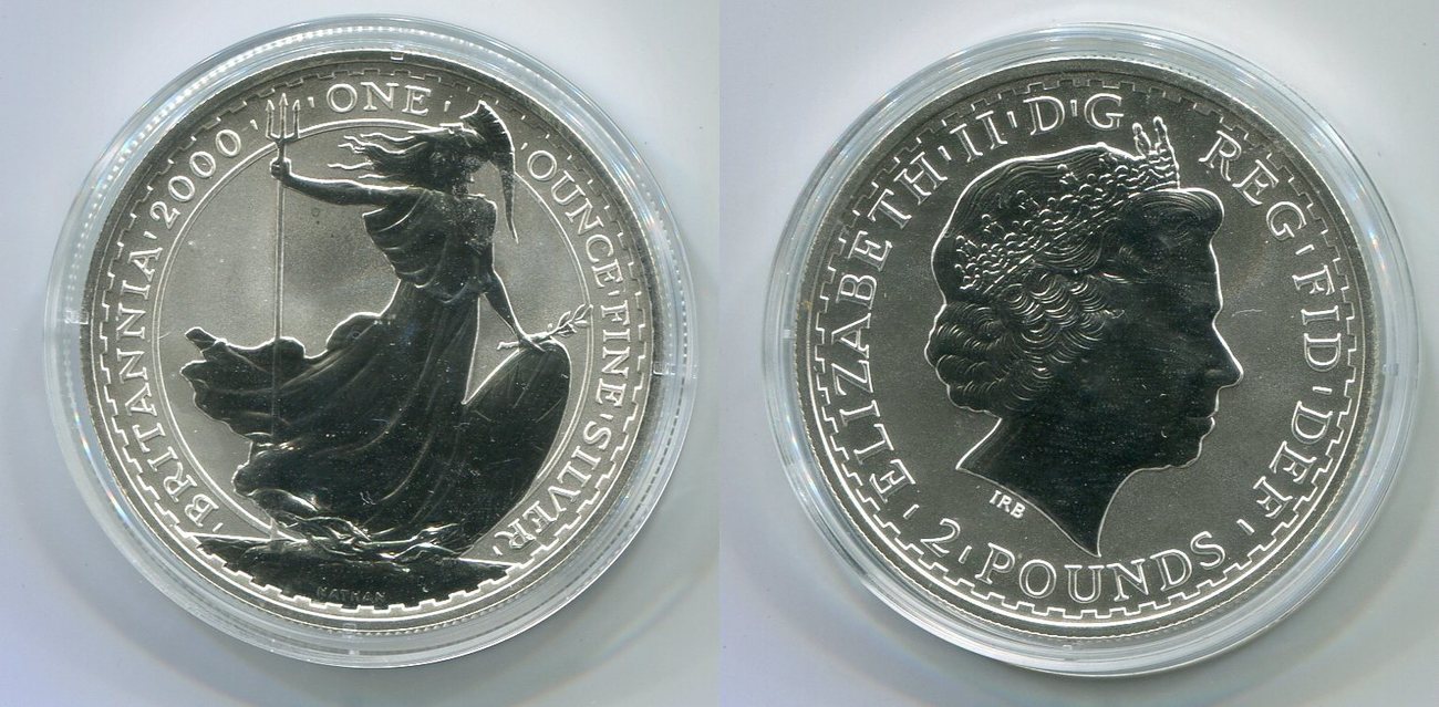 Gro britannien 2 Pounds 2000 Britannia Unc Slightly Toned gro-britannien-2-pounds-2000-britannia-unc-slightly-toned