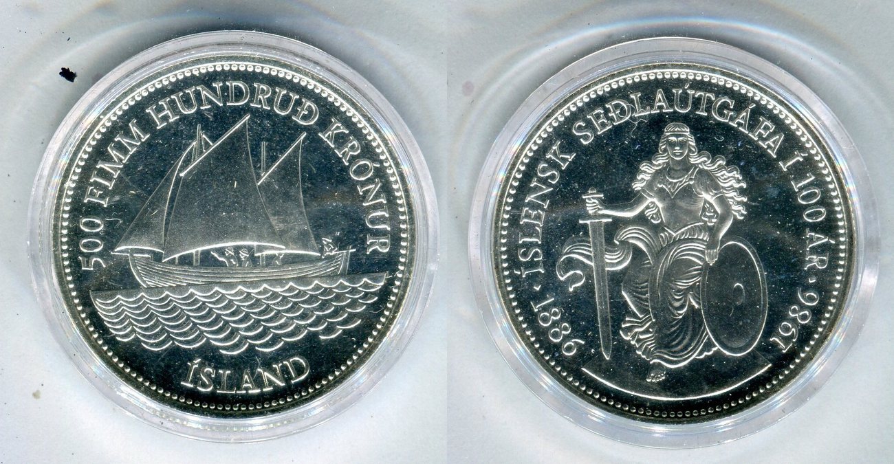 Island 500 Isl ndische Kronen 1986 100 Jahre Isl ndische Banknoten Unc island-500-isl-ndische-kronen-1986-100-jahre-isl-ndische-banknoten-unc
