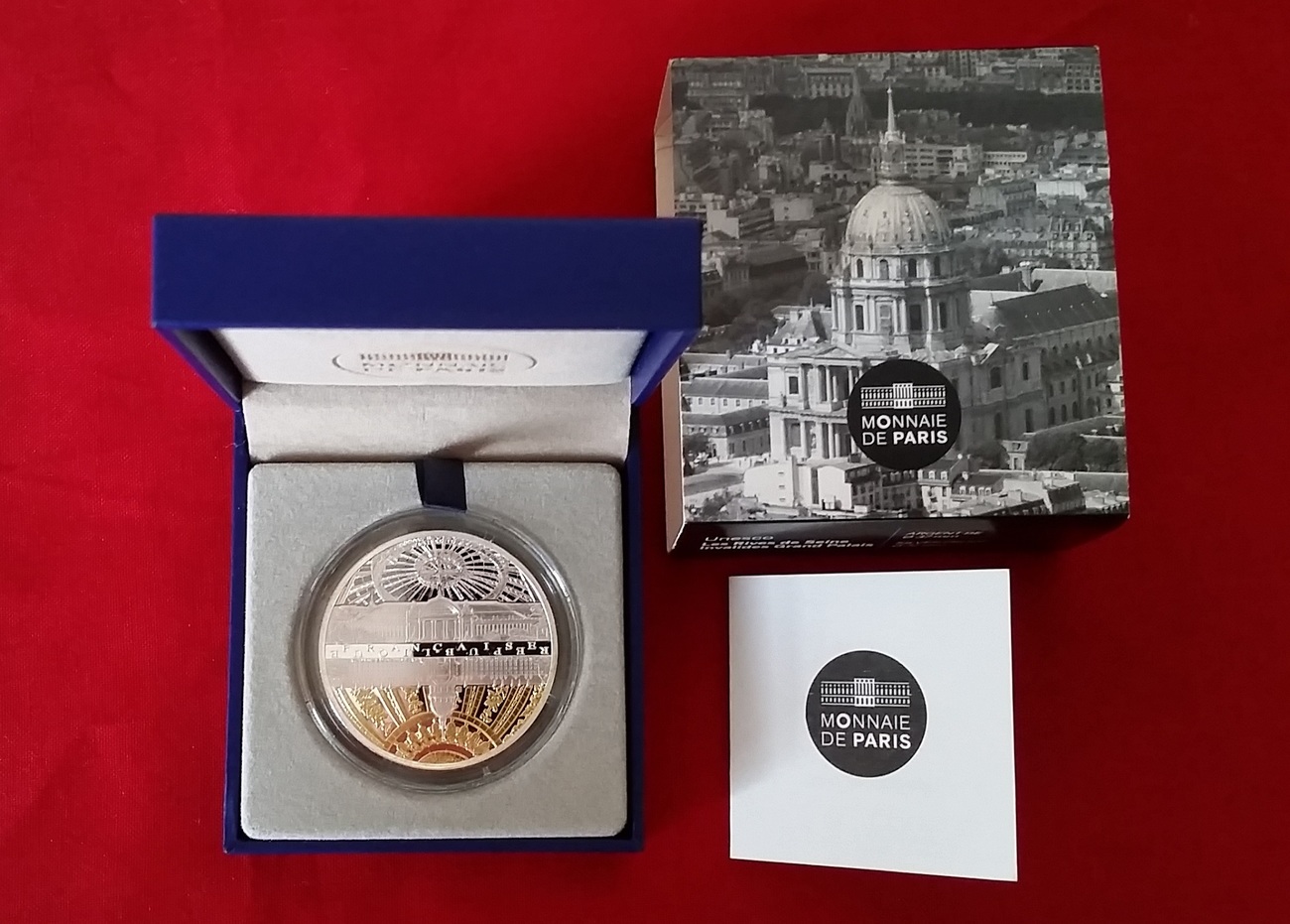 Frankreich 10 Euro Silbermünze 2015 UNESCO - Rives de la Seine - Grand ...