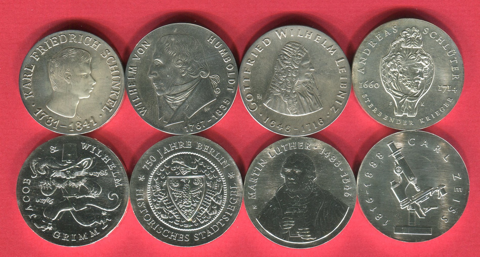 DDR, GDR Eastern Germany 123 Münzen komplett 1966-90 Gedenkmünzen ...