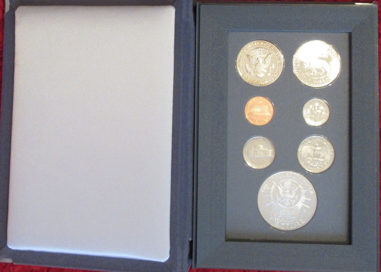 USA 1991 Mount Rushmore Coin Set 7 Gem Proof | MA-Shops