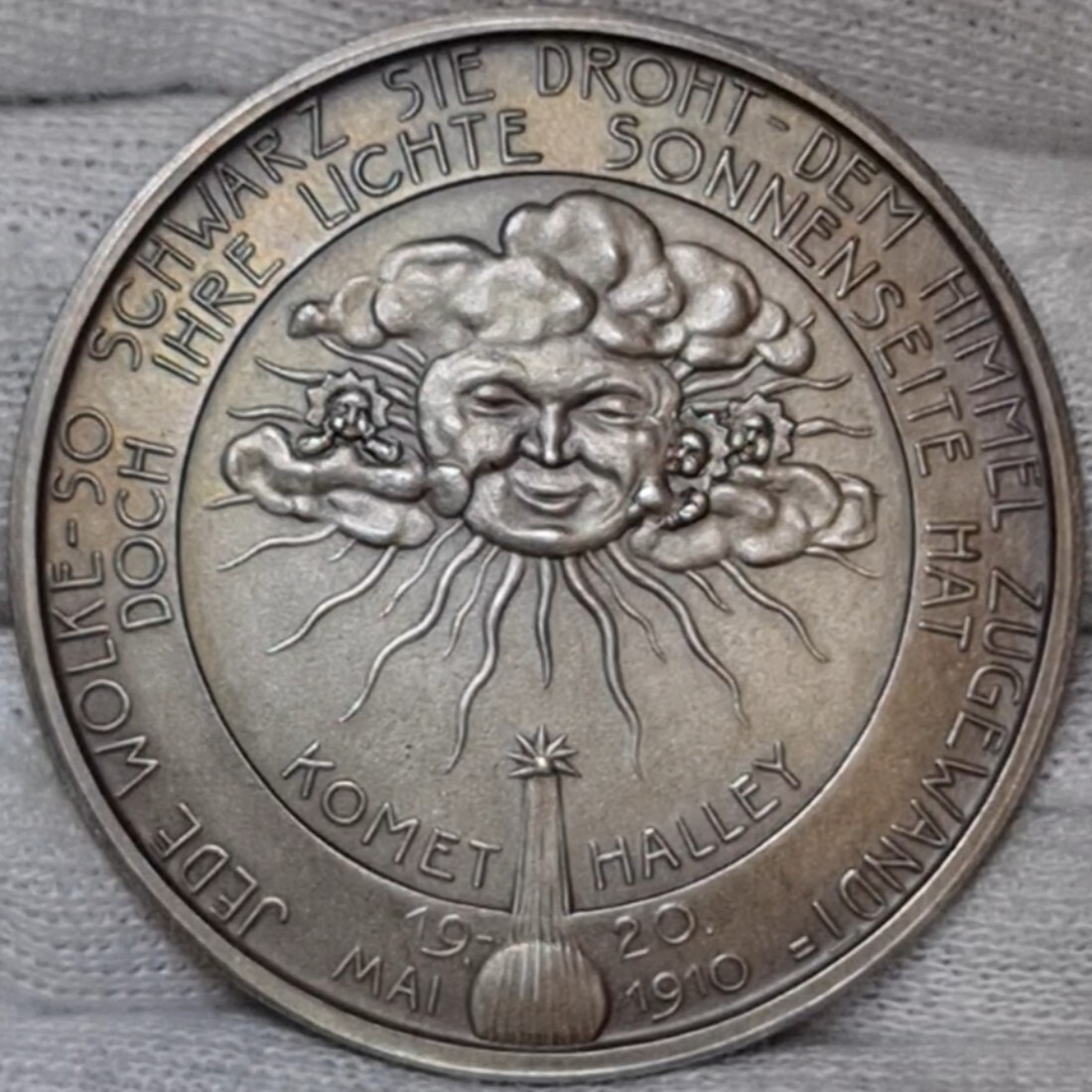 Deutschland Karl Goetz Kaiserreich Silbermedaille Goetz Medaille 1910 ...