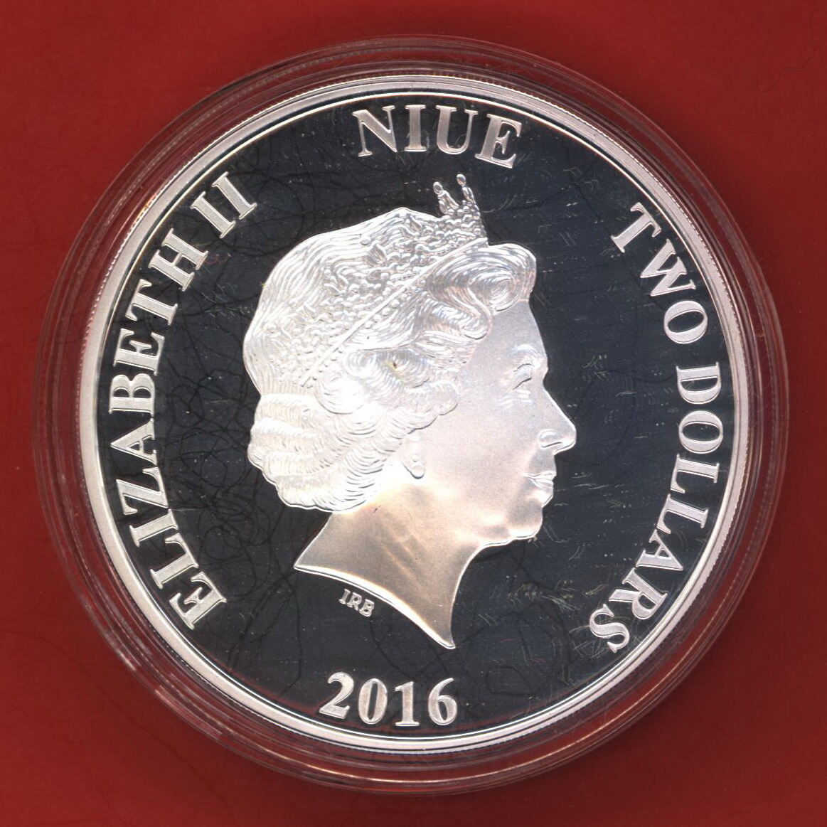 Niue Islands 2 Dollar Silbermünze 2016 Tiana - Disney - 1 OZ Silver ...