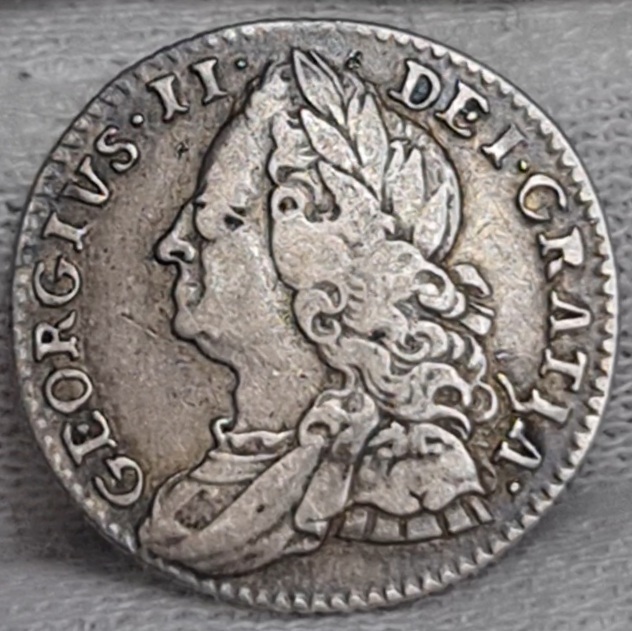 England 6 Pence Sixpence 1757 Georg George II. 1727 - 1760 f/vf ...