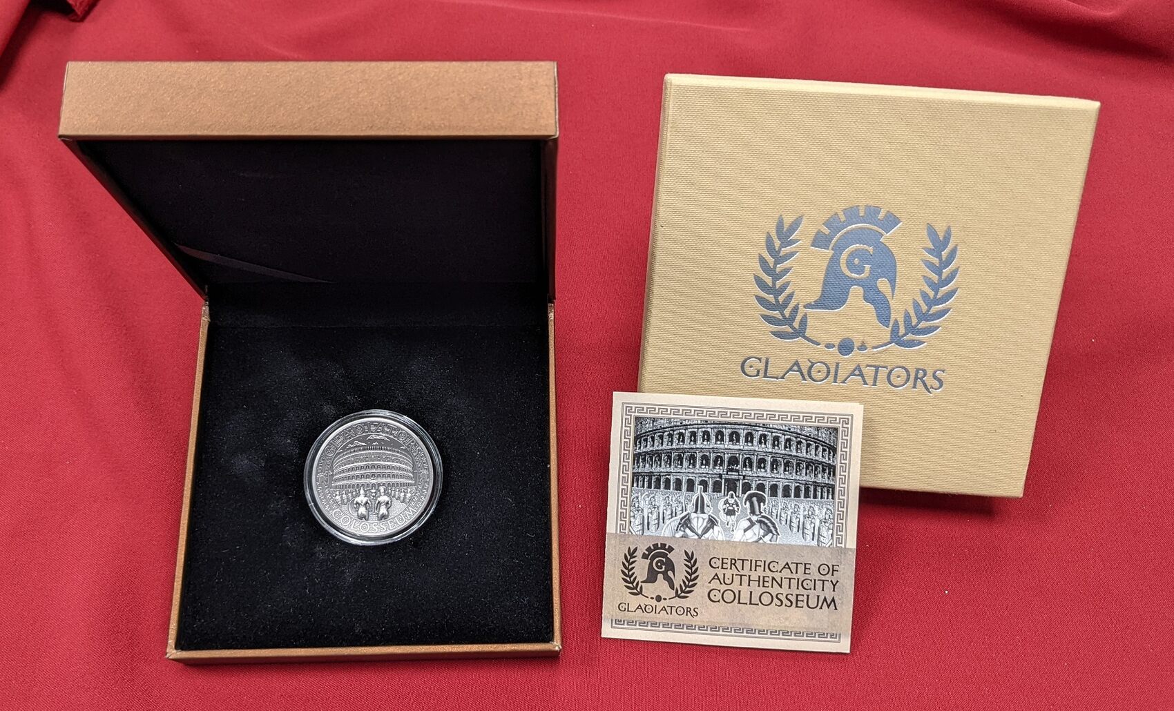 Salomonen, Solomon Islands 5 Dollar Silbermünze 2017 Gladiators - 2 OZ ...
