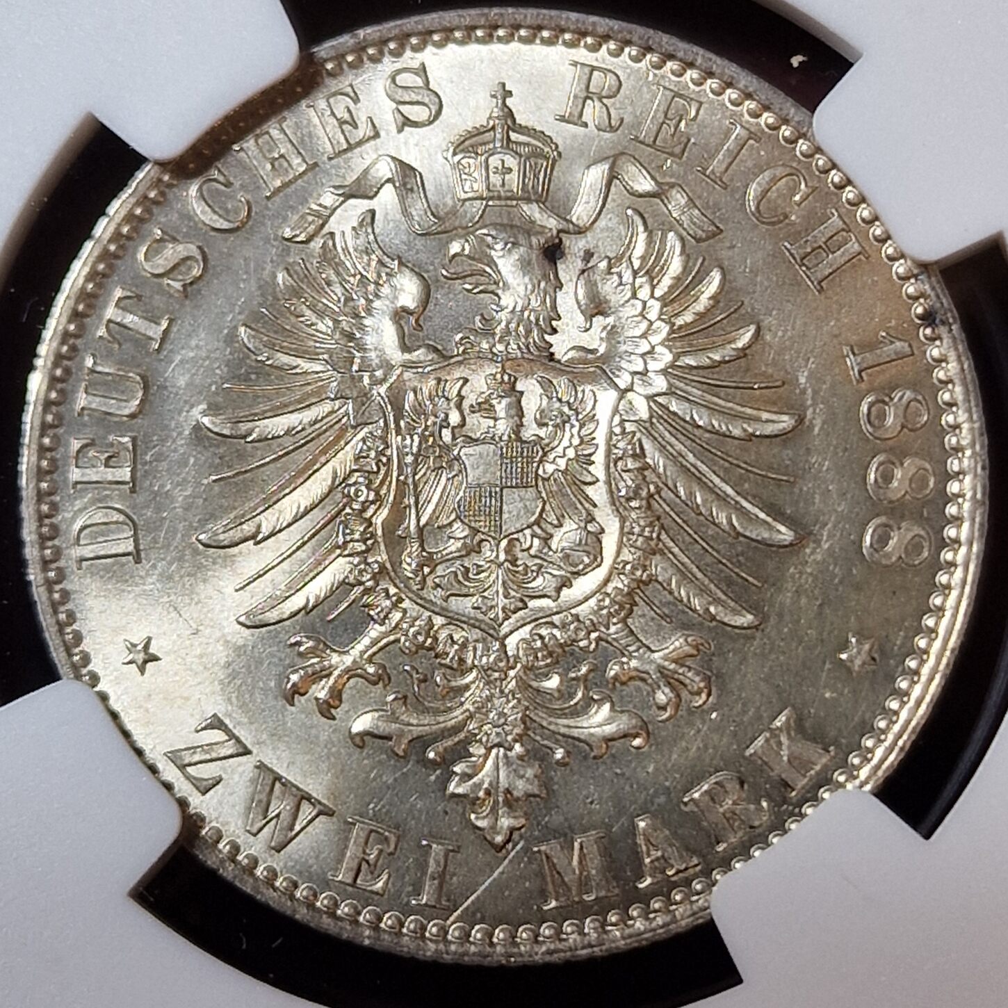 Deutschland Germany Kaiserreich Preußen 2 Mark 1888 A Friedrich III ...