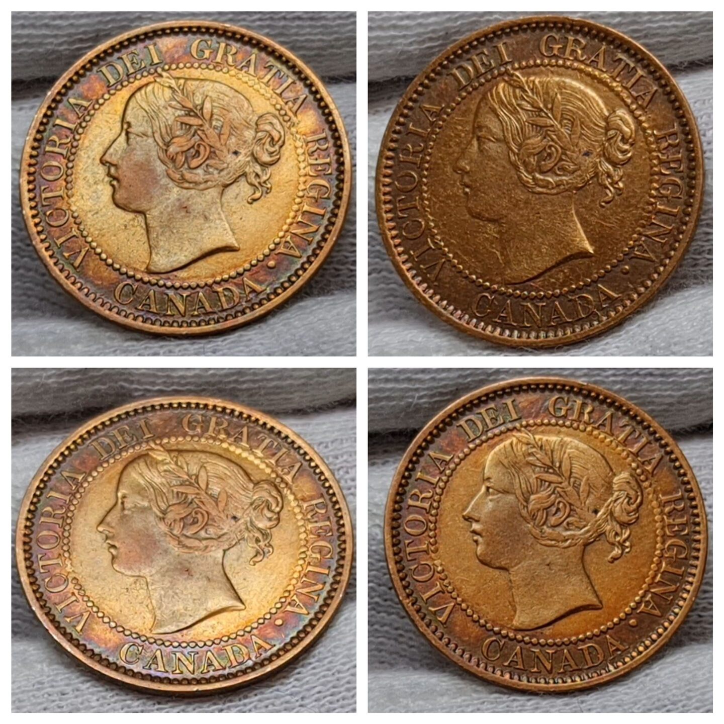 Kanada Canada 1 Cent 1858 Königin Victoria 1858 - 1901 Key Date Rare ...