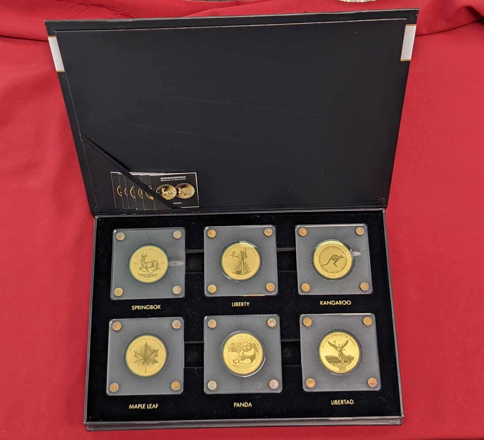 Tschad 6 x 5000 Francs CFA Set - jeweils 1/200 Unze 2019 Bullion Coins ...