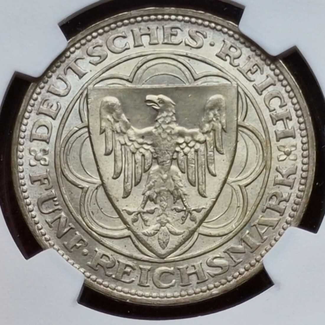 Deutschland Weimarer Republik Germany 5 Mark 1927 A Bremerhaven ...