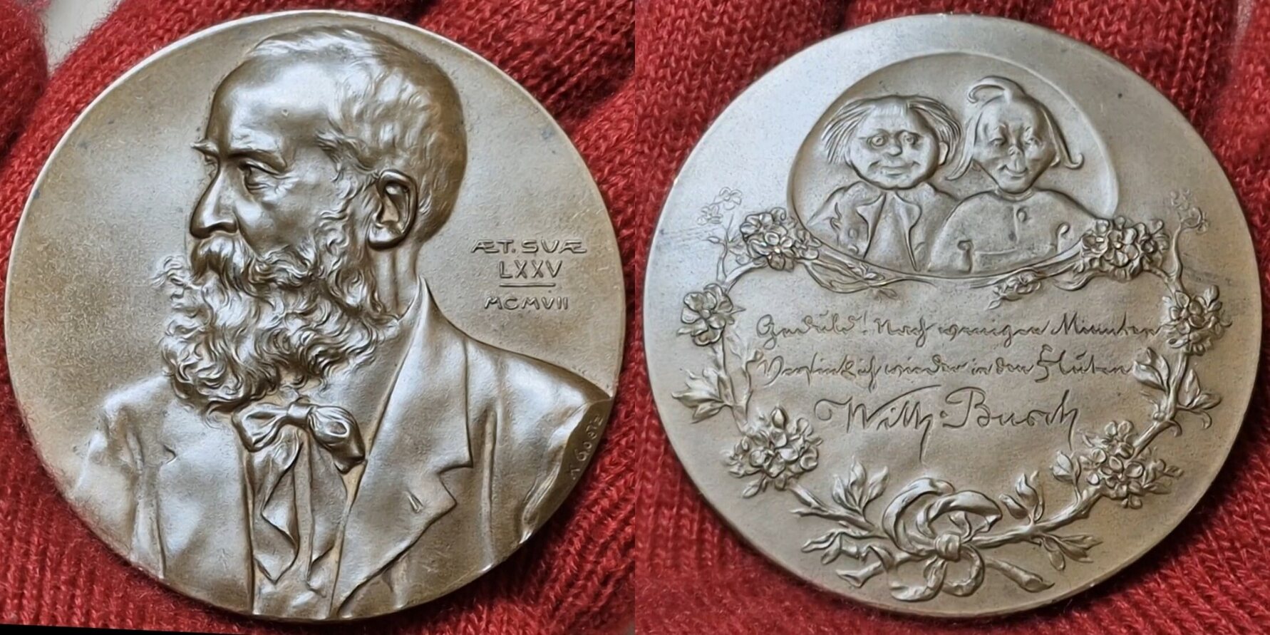 Karl Goetz Deutschland Weimarer Republik Germany Bronze ohne Randpunze ...