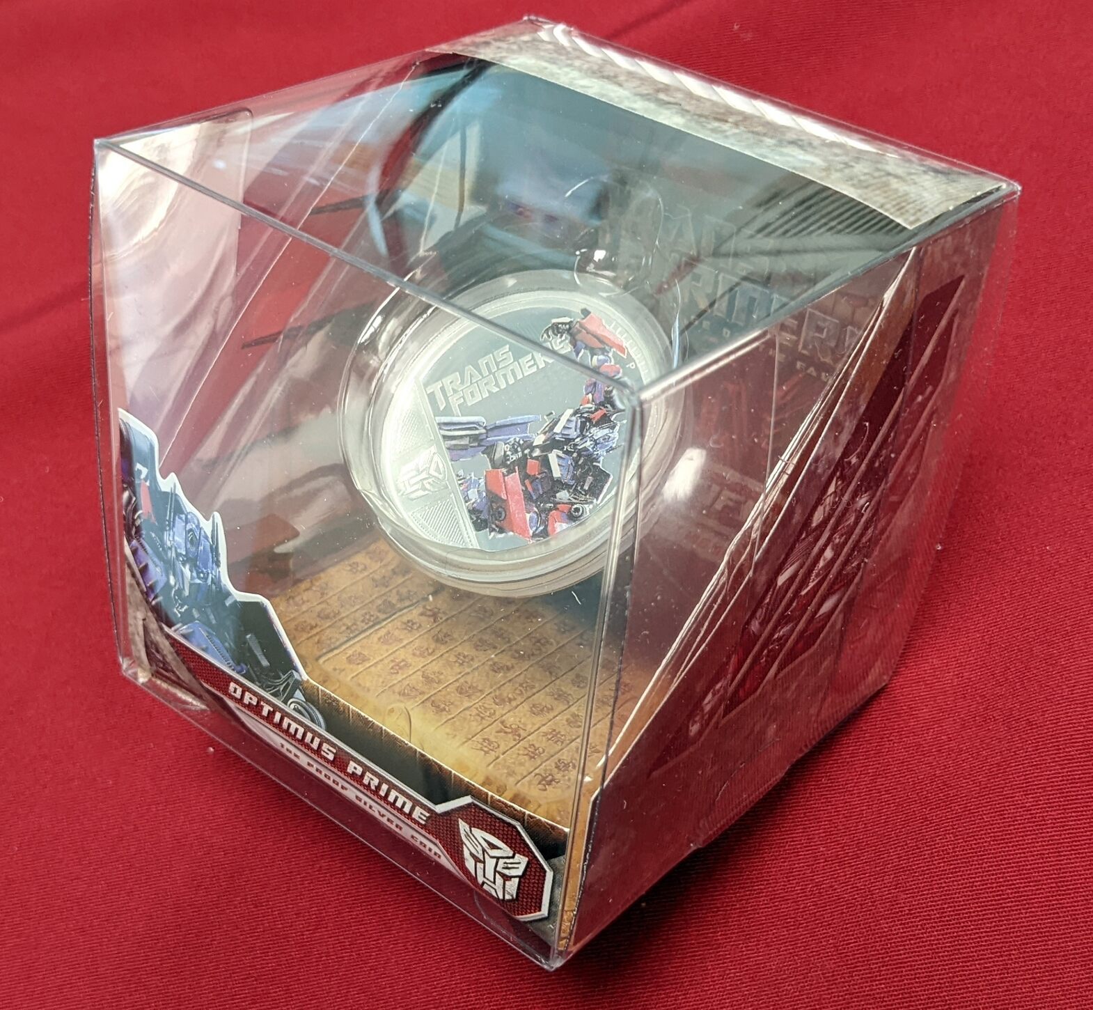 Tuvalu 1 Dollar - 1 oz Proof Silver Coin 2009 Transformers - Optimus ...