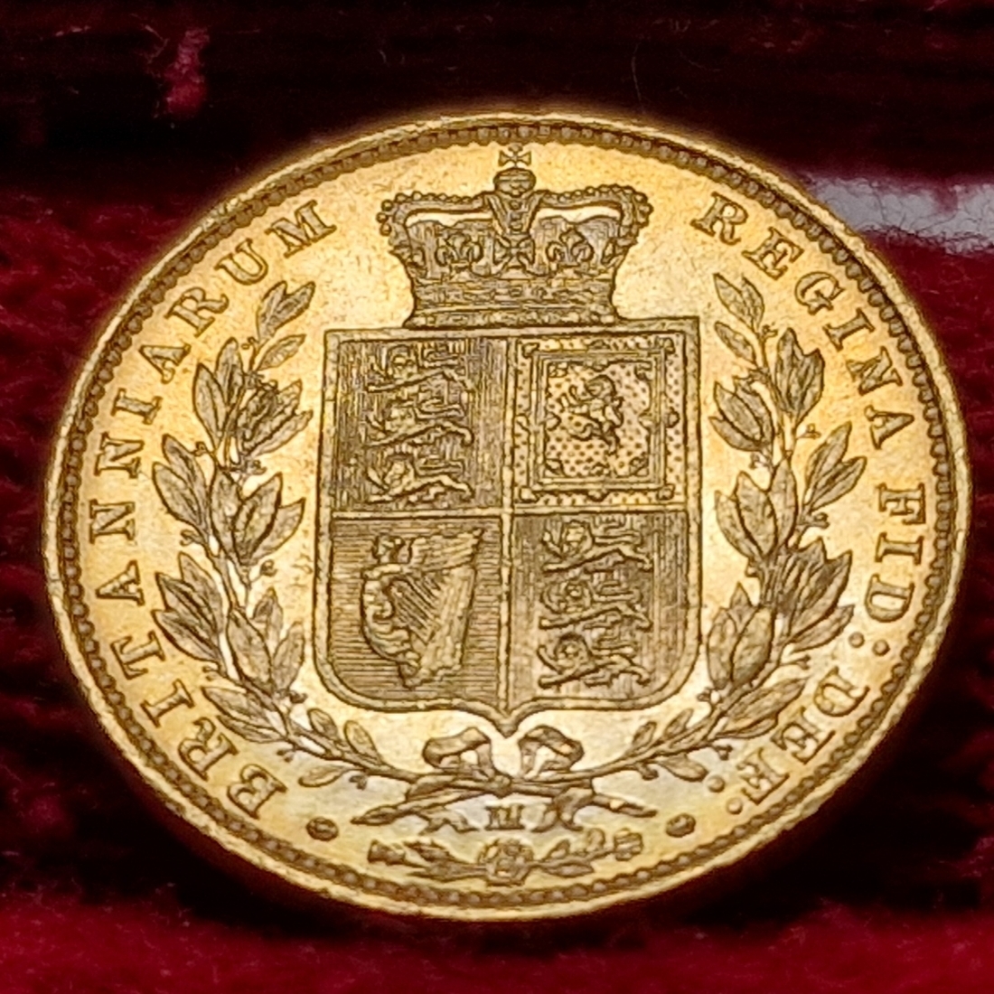 Australien Australia Sovereign 1885 M Queen Victoria 1858 - 1901 Shield ...