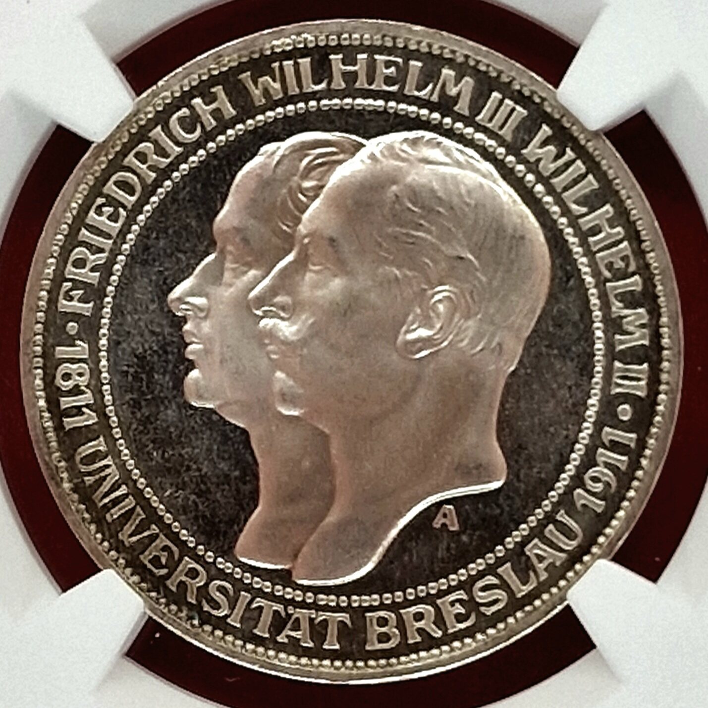 Preußen Prussia Germany Deutschland Kaiserreich 3 Mark Silver 1911 A ...