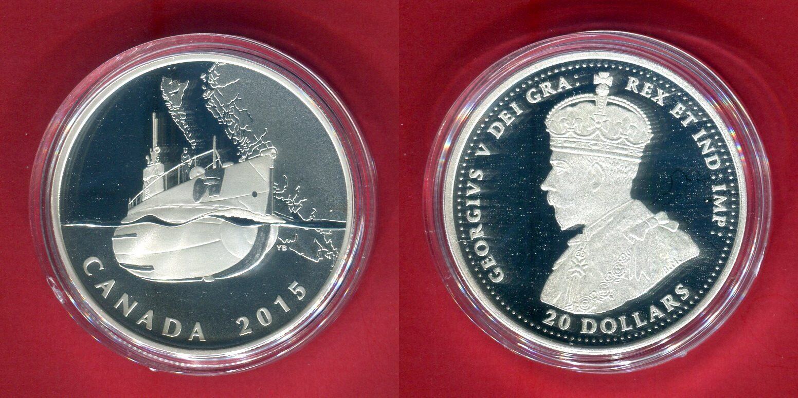 Kanada 20 Dollar Silbermünze 2015 The Canadian Home Front - First ...