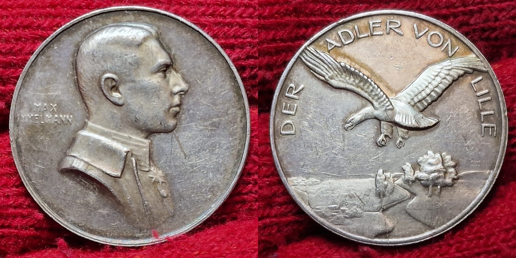 Deutschland Germany Kaiserreich 1. Weltkrieg Silvermedal Silbermedaille ...