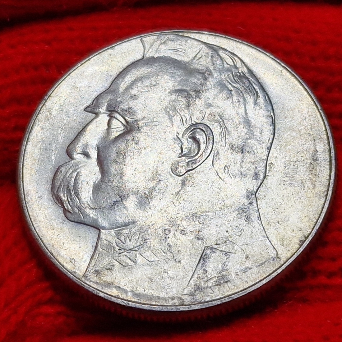 POLAND Polen 10 Zloty Silber 1939 Marschall Pilsudski, Kursmünzen Circulation Coin Key Date USA ...
