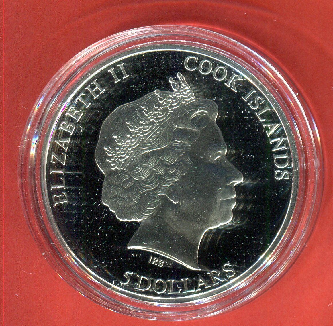 Cook-Inseln, Cook Islands 5 Dollar Silbermünze 2013 PGA Tour - Golf ...