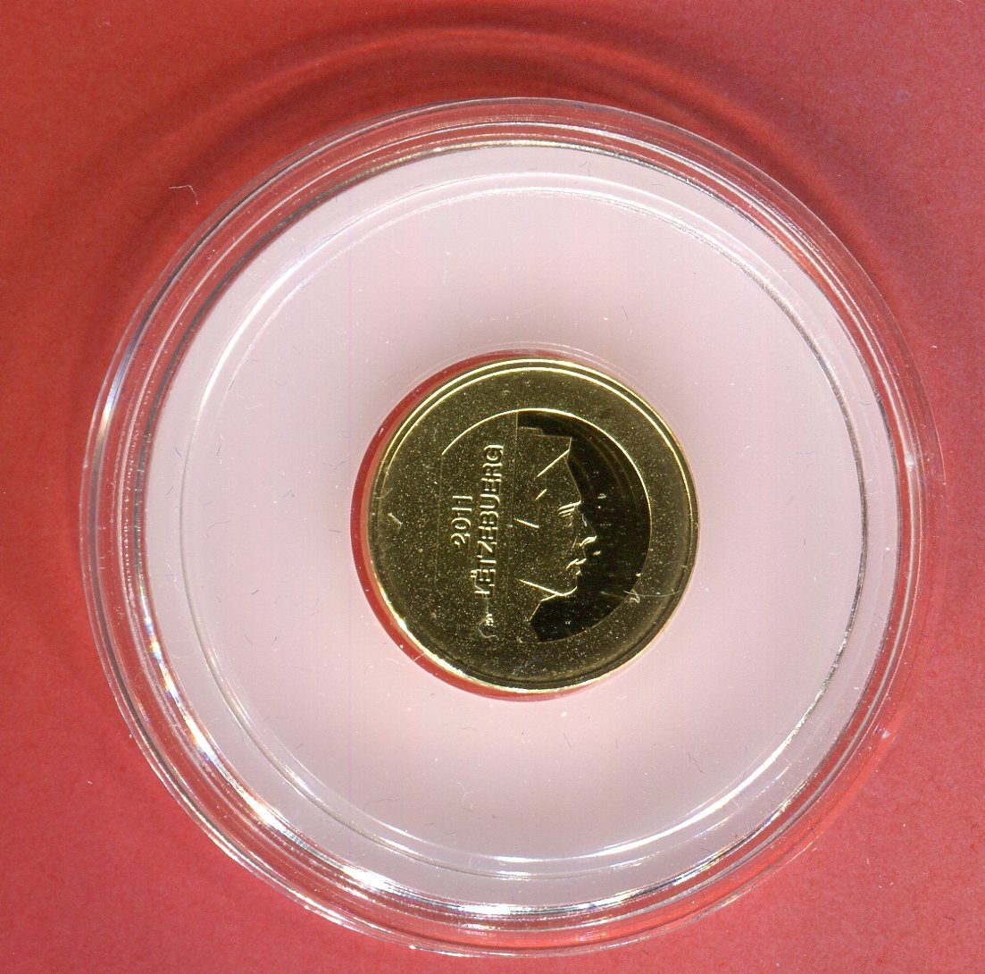 Luxemburg 10 Euro Goldmünze 1/10 Unze 2011 Renert - Fuchs Proof with ...