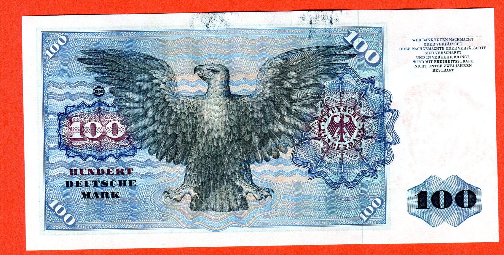 BRD, Deutsche Bundesbank 100 DM Deutsche Mark Banknote 1977 Kosmograph ...