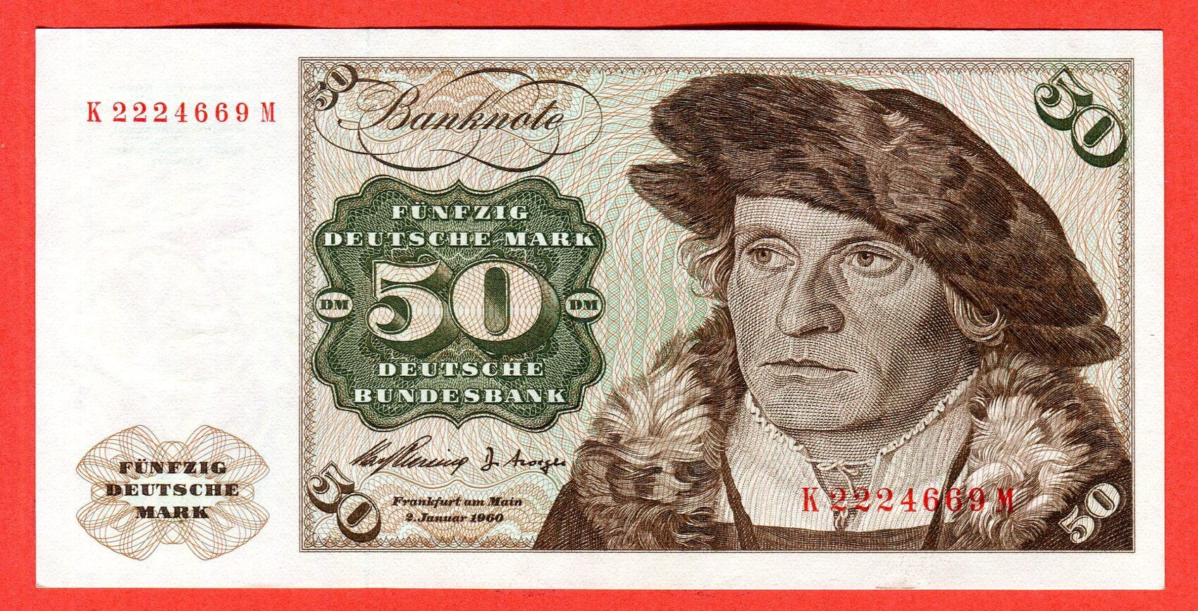 Western Germany FRG Bundesrepublik Deutschland 50 DM Deutsche Mark ...