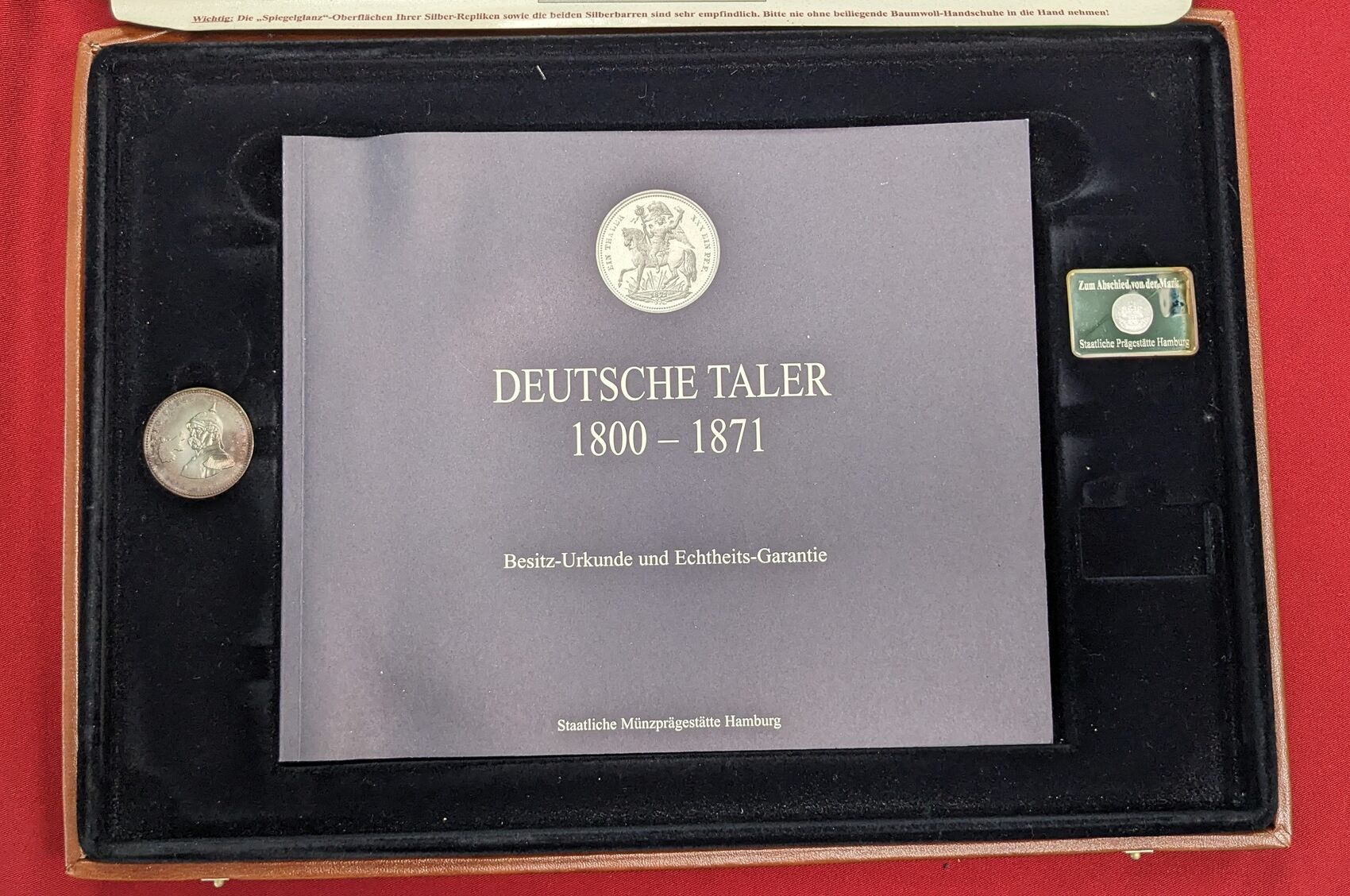 Deutschland Medaillensuite Silber / Silber vergoldet 2001 Repliken ...