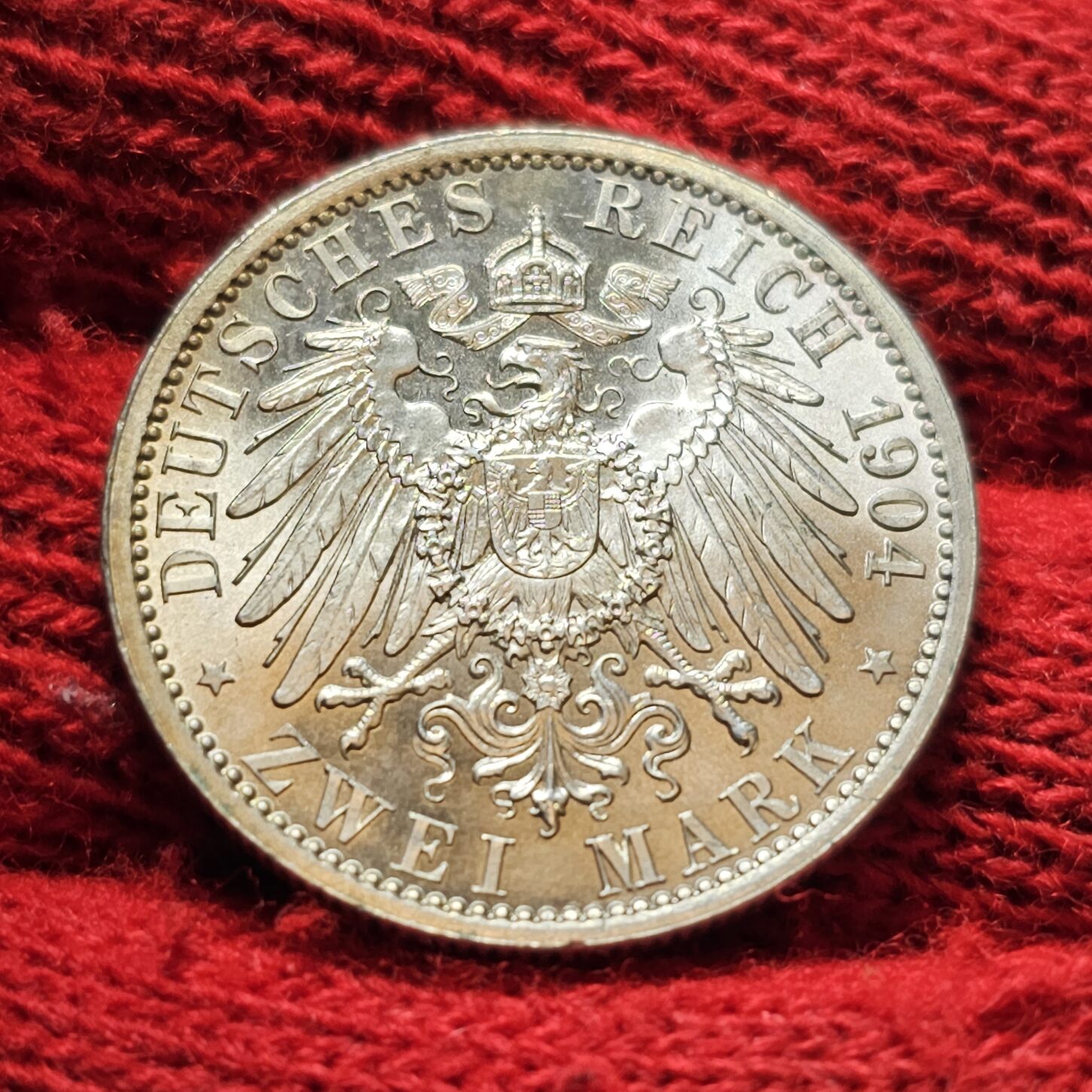 2 Mark Silber Hessen 2 Mark 1904, Philipp der Großmütige, Philipps Uni ...