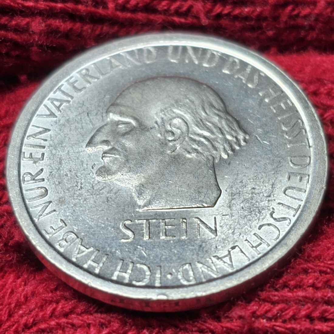 Weimarer Republik Deutsches Reich 3 Mark Silber 1931 A 100. Todestag ...