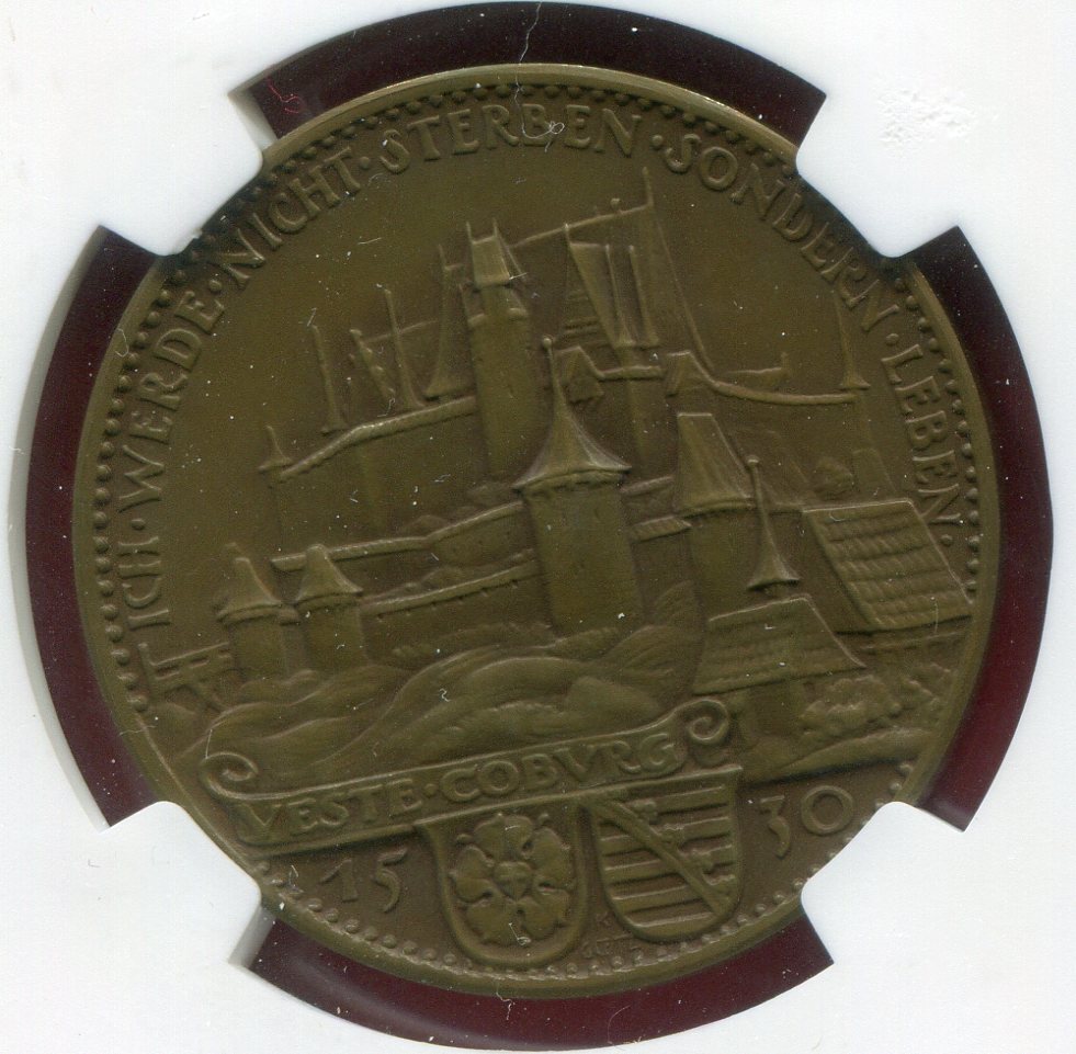 Germany Deutschland Karl Goetz Medaille Bronzemedaille Bronze 1930 ...