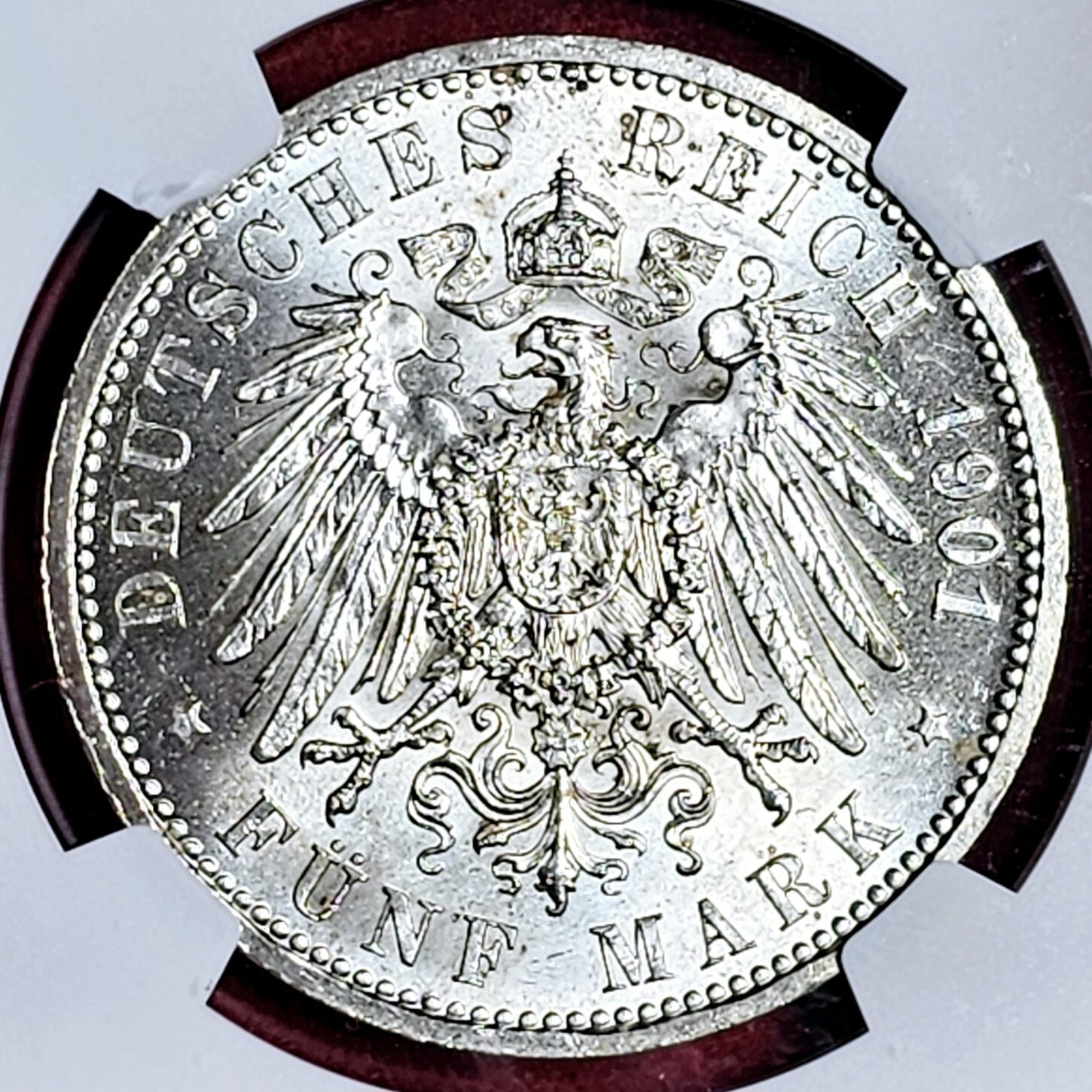 Deutschland Germany Kaiserreich Preußen 5 Mark 1901 A 200 Jahre ...