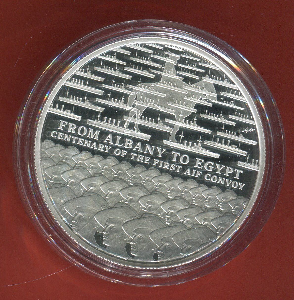 Australien 1 Dollar Silbermünze - 1 oz Silber 2014 100th Anniversary of ...