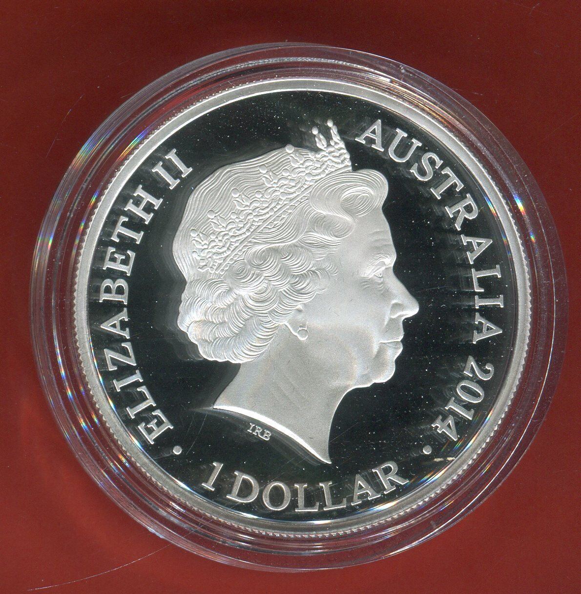 Australien 1 Dollar Silbermünze - 1 oz Silber 2014 100th Anniversary of ...