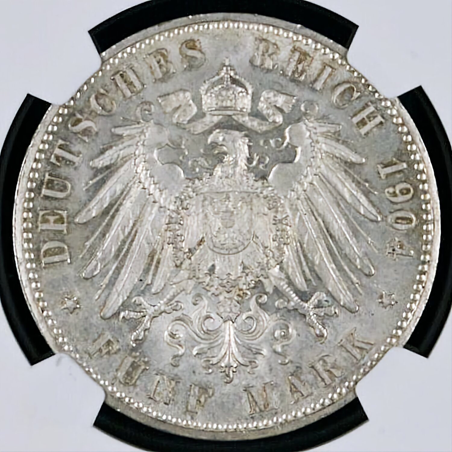 Germany Deutschland Hessen Kaiserreich 5 Mark 1904 400. Geburtstag von ...
