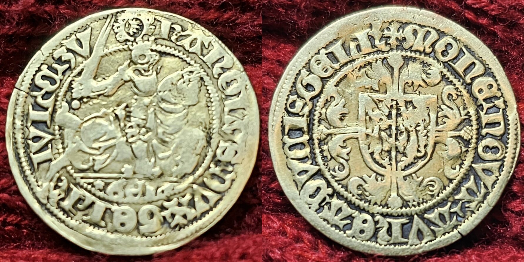Niederlande Gelderland Gulden Goldgulden 1492 - 1538 Karl von Egmont F ...